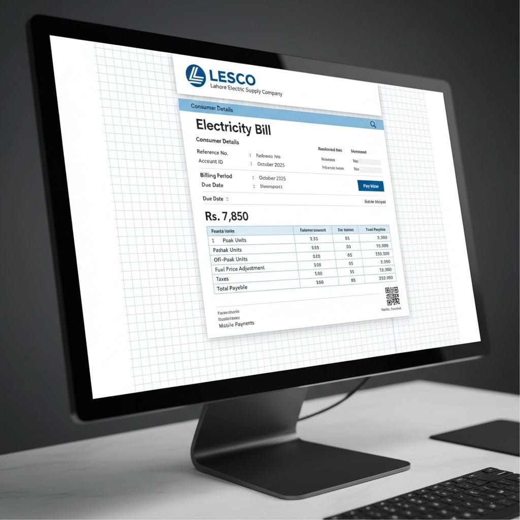 Easily Pay LESCO Bill Online in Pakistan | Fast & Secure